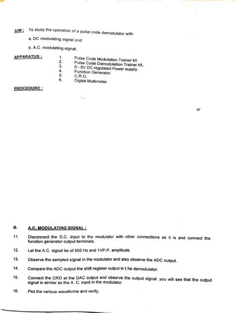 Pcm Demodulation 03 May 2023 Pdf