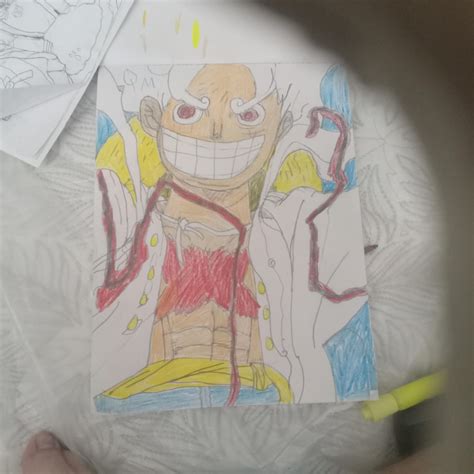 Gear 5 Luffy Fan Art Rtommynfg