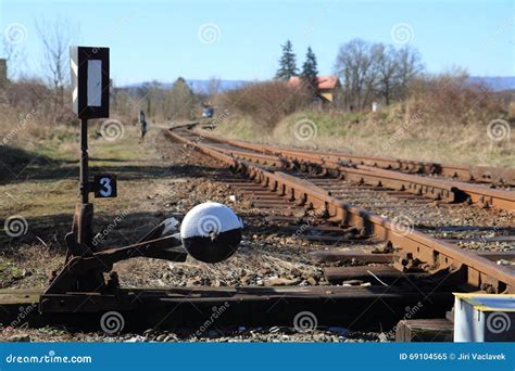 Rail Switch Stock Image 115009387