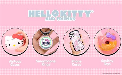 Hamee Hello Kitty Cute Mochi Donut Squishu Squishy Toys