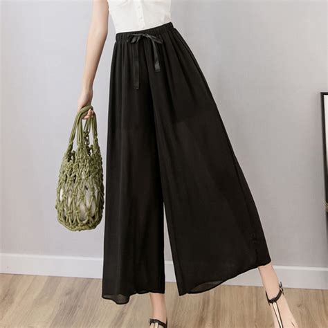 Quindos Wide Leg Pants For Women Clearance Long High Waisted Casual