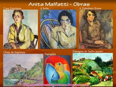 Prrsoares Anita Malfatti Pequena Biografia Vida E Obras