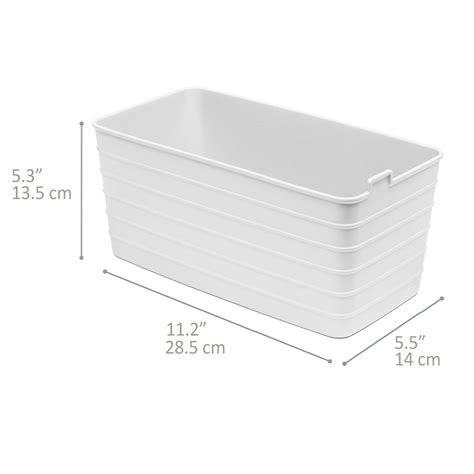 Rectangular Tall Flex Tray Starplast
