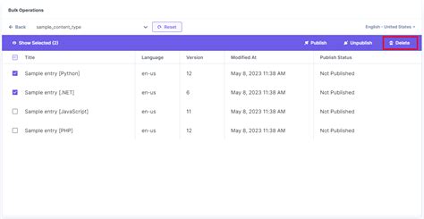 bulk operations app installation guide contentstack