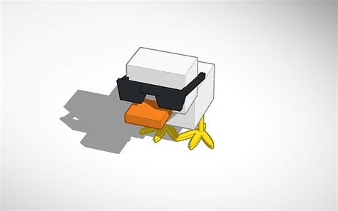 3d Design Clara Chicken Tinkercad