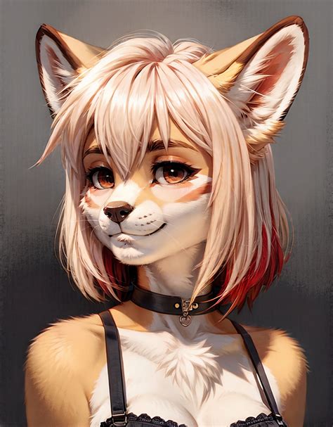 Чутка портретиков 3 Furry Art нейросетевые фурри Furry фурри