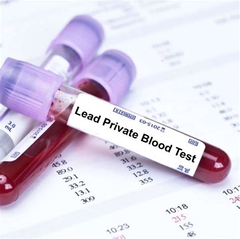 Lead Blood Test Blood Tests In London