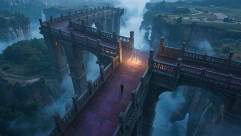 Free Mystical Realm Bridge Image Download At Stockcake