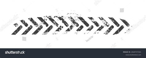 Tractor Tracks Vector