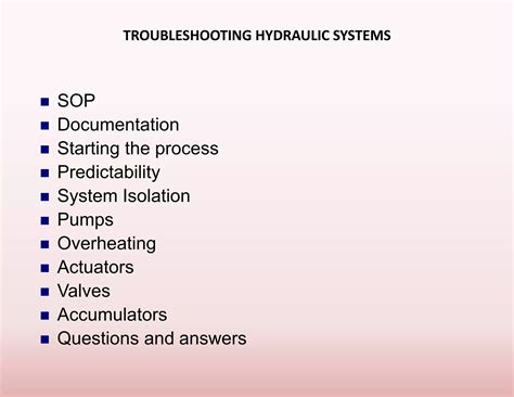 1 Hydraulic Troubleshooting Pptx