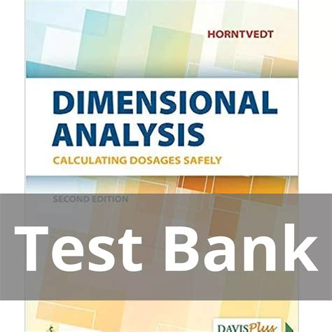 Dimensional Analysis Calculating Dosages Safely 2nd Edition Tracy