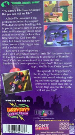 Larryboy And The Fib From Outer Space Ctw Vhs Big Idea Fanon Wiki