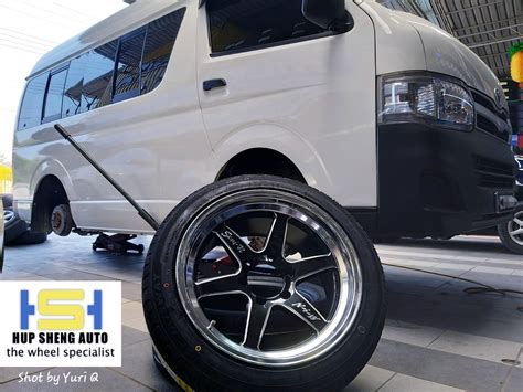 Toyota Hiace Owner Wheel Upgrade Hup Sheng Auto S B Facebook