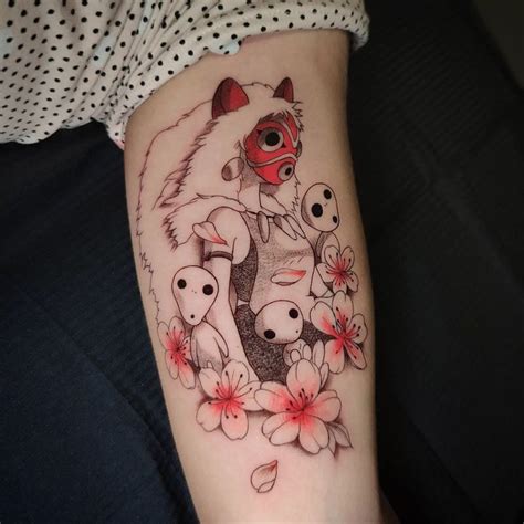 Princess Mononoke 55 Best Tattoo Ideas With Meanings Artofit