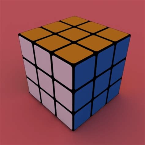 3d Model Rubick S Cube
