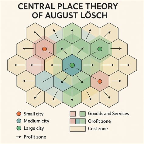 Central Place Theories Of Losch Licchavi Lyceum