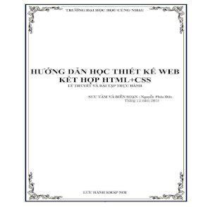 HTML CSS cơ bản Lý thiết và bài tập thực hành
