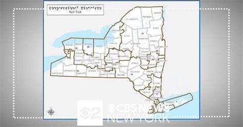 Nys Legislature Unveils New Maps For 26 Congressional Districts Cbs