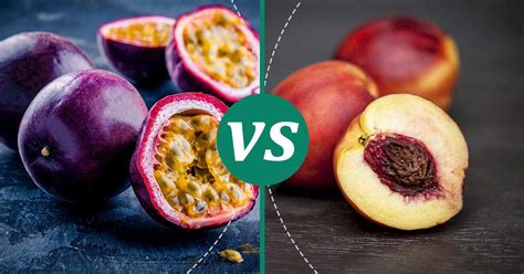 Nectarine Vs Passion Fruit Calories And Nutrition Showdown