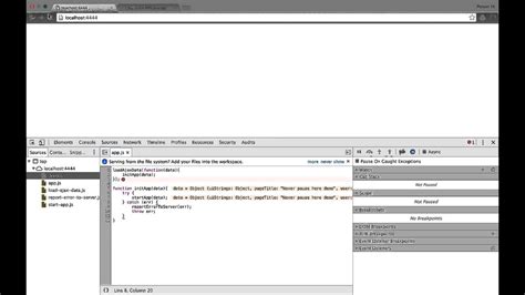 Chrome DevTools Never Pause Here YouTube