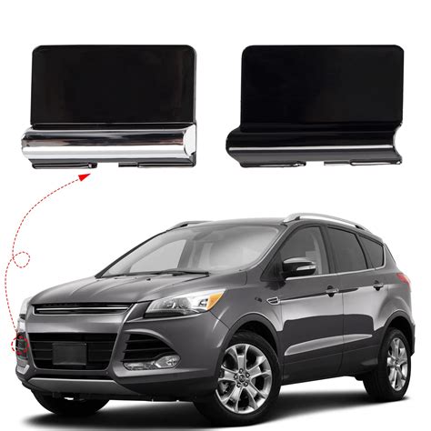 Front Bumper Tow Hook Cover Cap Towing Eye For Ford Escape Kuga