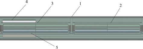 Layout Of The Casing Of The Gamma Measurement Module With Units Of