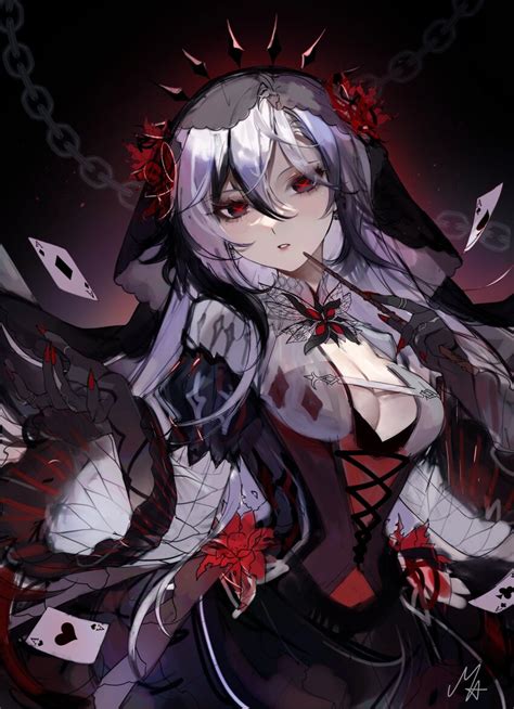 Ani 019 Arlecchino Genshin Impact Genshin Impact Absurdres Commentary Highres 1girl Ace