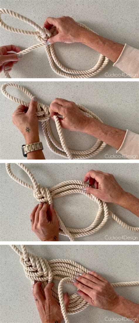 Surprisingly Easy Macrame Pipa Knot Wall Hanging Tutorial Cuckoo4design
