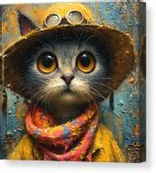 Cute Cat 8 Digital Art By Sampadart Gallery Fine Art America