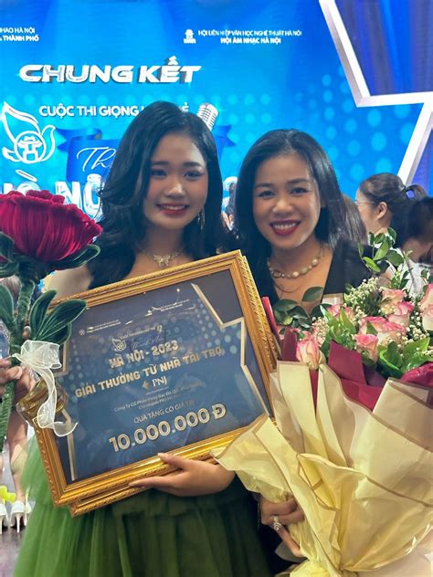 Ca Sĩ Ngọc Tú Eira Giải Nhất Cuộc Thi Giọng Hát Trẻ Thanh âm Hà Nội Dân Tộc Và Phát Triển