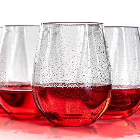 Unbreakable Cocktail Drinking Glasses Shatterproof Tritan Plastic