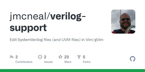 Github Jmcnealverilog Support Edit Systemverilog Files And Uvm Files In Vimgvim