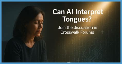 Can Ai Interpret Tongues General Faith Christian Forums At Crosswalk
