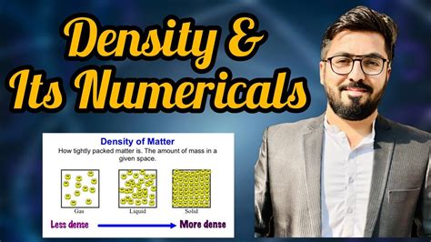 Density And Its Numericals Class Ix Chapter01 Physics Youtube