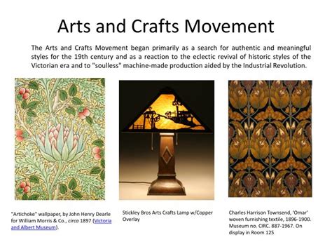 History Of The Arts And Crafts Movement At Skye Clarey Blog