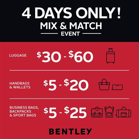 Mix And Match Event 4 Days Trinity Conception Square