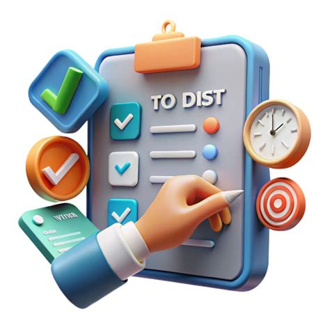 Effective Task Management Checklist Goals Time Productivity 56547449 Png