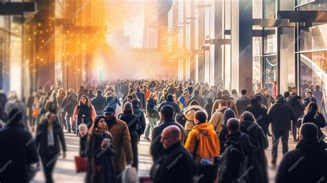 Premium Photo Crowd Distribution Crowded World Population Day Over Crowded Over Population