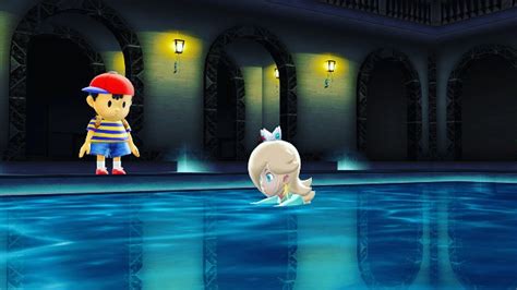 MMD Ness Watching Rosalina Swimming By Hyper Mario 64 On DeviantArt