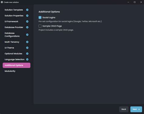 Get Started With Abp Creating A Single Layer Web Application Abpio Documentation