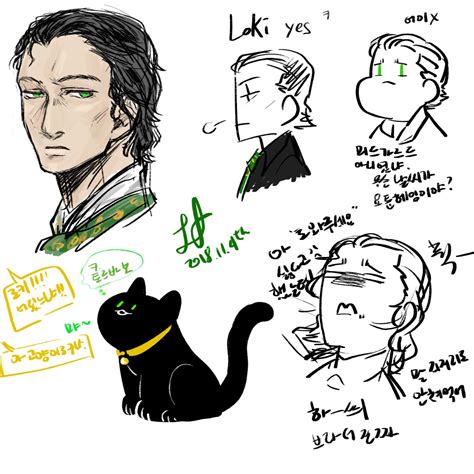 Loki Doodle By Infinityface2 On Deviantart