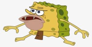 Spongebob Meme Png Caveman Spongebob Png 1024x531 Png Download Pngkit