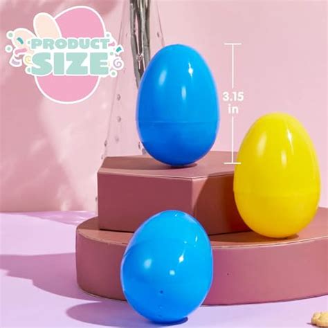 500 Pcs 315 Plastic Easter Eggs Empty Easter Eggs