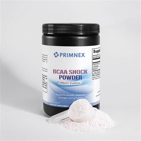 Bcaa Shock Powder Fruit Punch Primnex