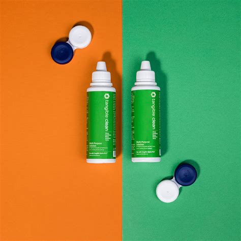 Tangible Clean Travel Pack Multi Purpose Contact Solution Tangible