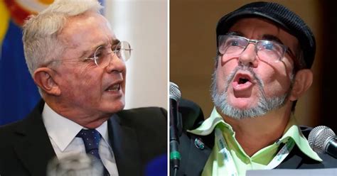 Álvaro Uribe Le Respondió A Rodrigo Londoño Y Al Coronel Retirado Luis Fernando Borja Por Los
