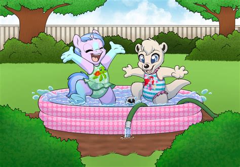 Pool Time By Peskyimp By Danielmania123 On Deviantart