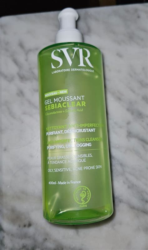 Svr Gel Moussant Visage And Corps Anti Imperfection Sebiaclear Pour