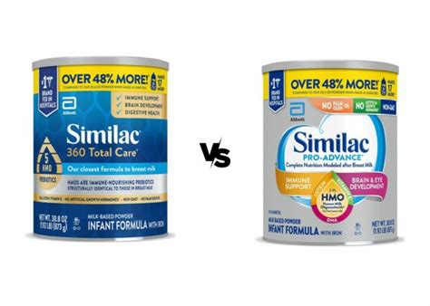 Similac Sensitive Vs 360 Total Care Sensitive Which Formula Is Better Blw Store