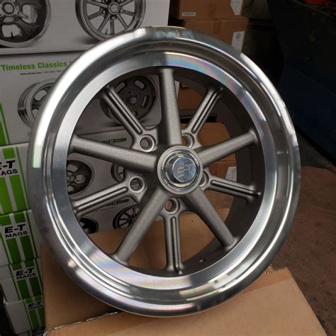 Gasser Wheel 15x 6 45 Bolt Circle Hotrod Rocket Racing Wheels
